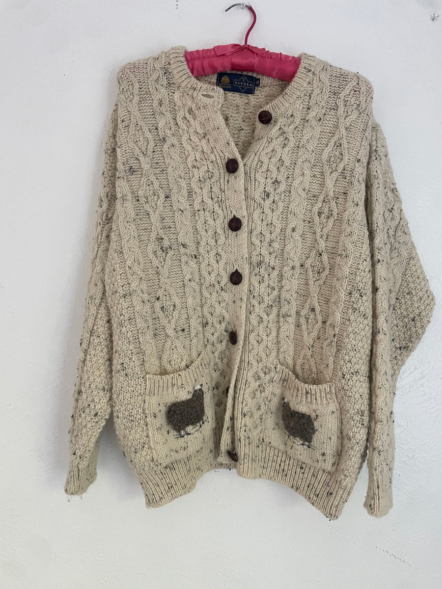Vintage wool sheep cardigan – The Wild Rose Vintage